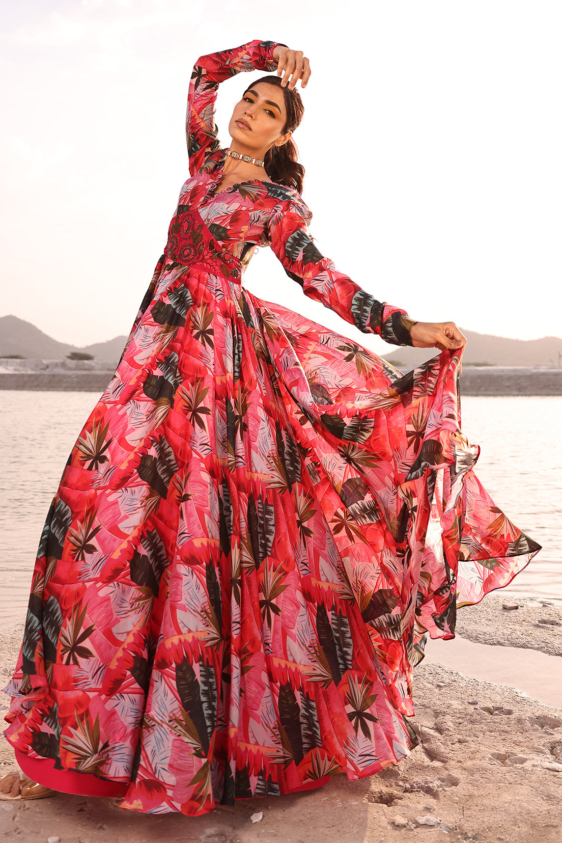 Maple Leaves Corset - Gown